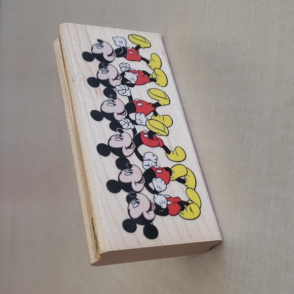 Disney | Office | Mickey Mouse Rubber Stampmarching Mickeyruber ...